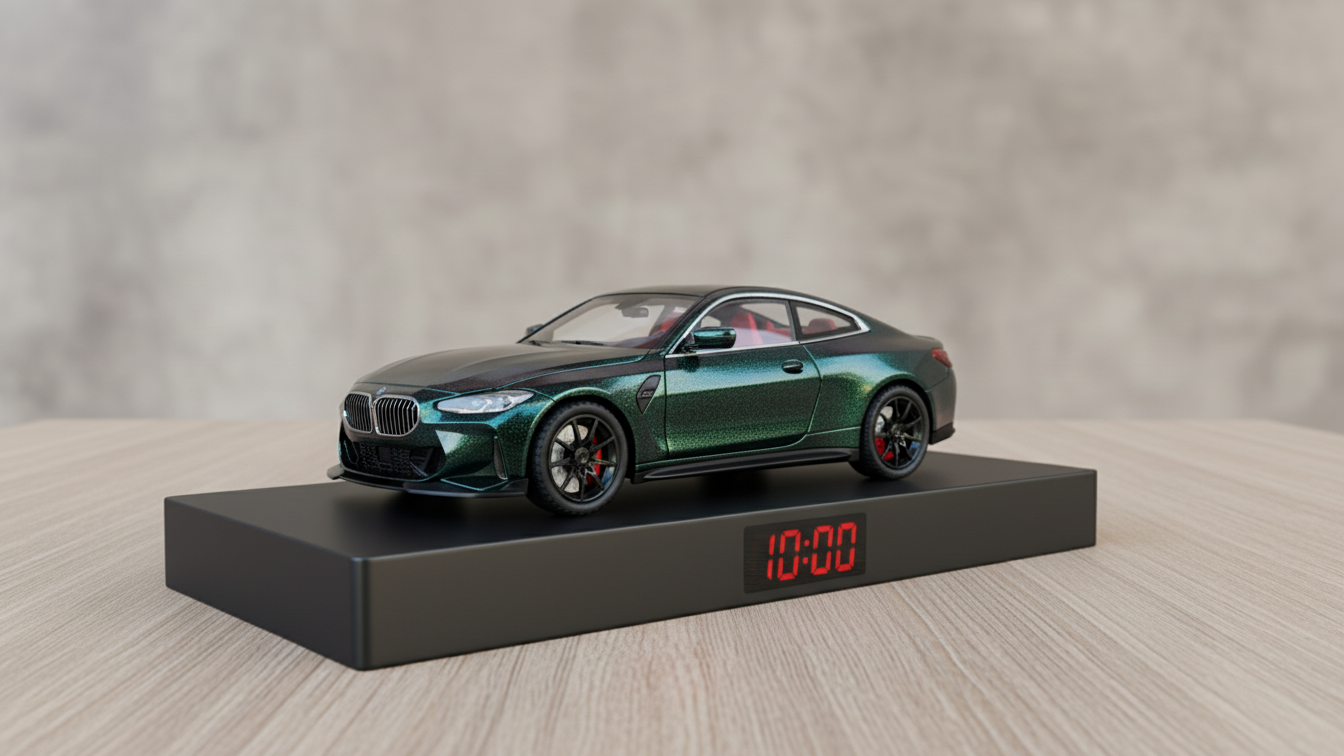 BMW M4 Alarm Clock with Engine Sound, Horn & Lights